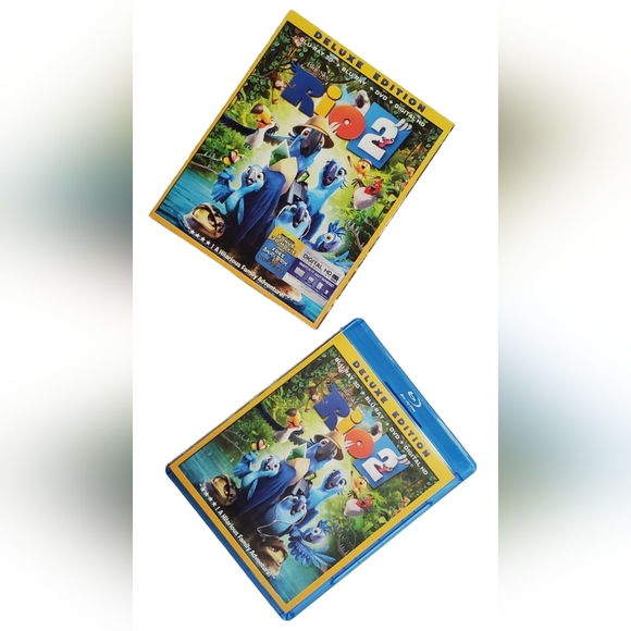 Media | Rio 2 3d Bluray Dvd Digital Hd Deluxe Edition 3disc Set ...